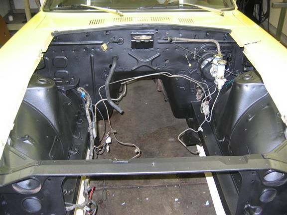 Pulling the motor and attending to the rest of the 240Z chassis